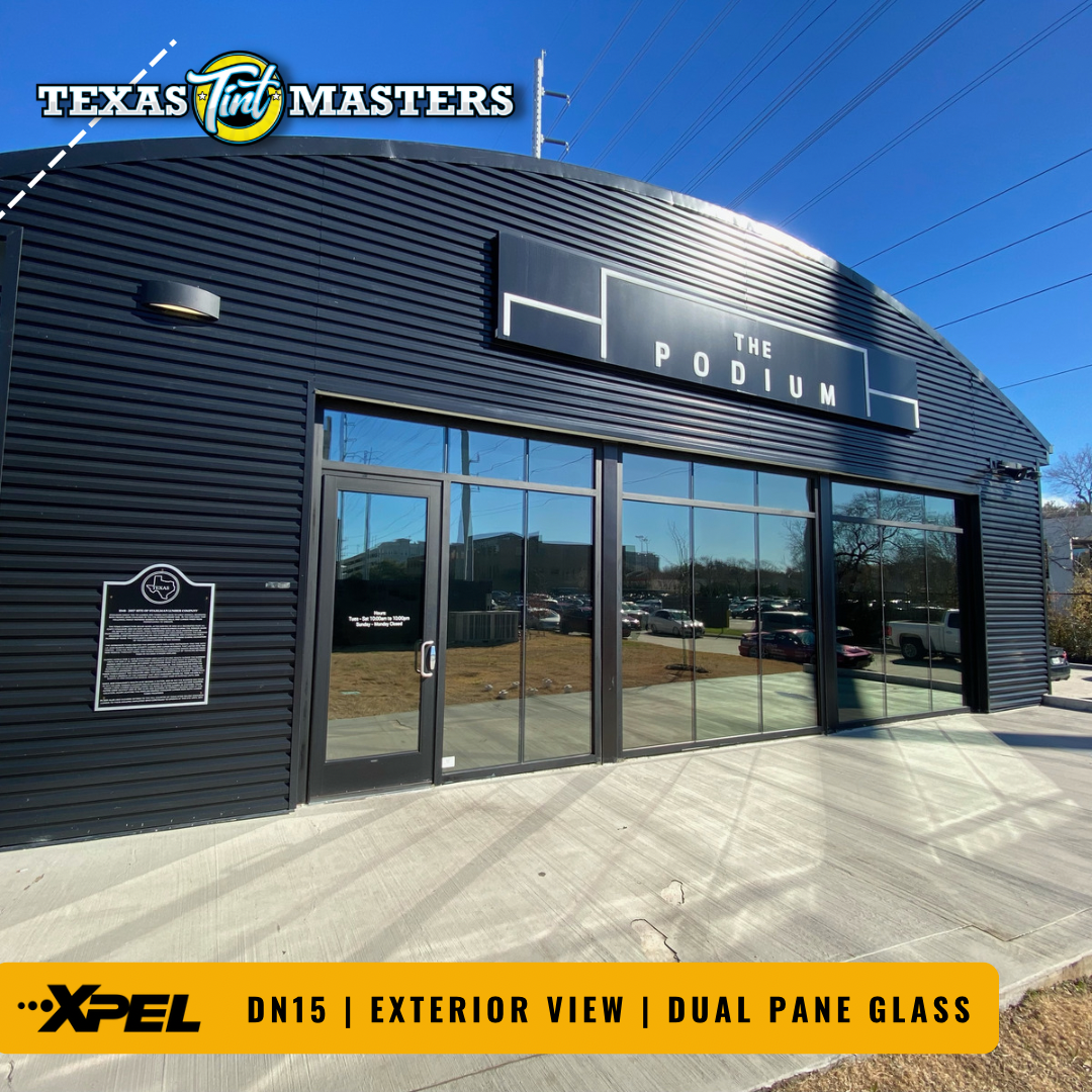 Houston Commercial Window Tint: XPEL Dark Neutral 15 – Texas Tint Masters