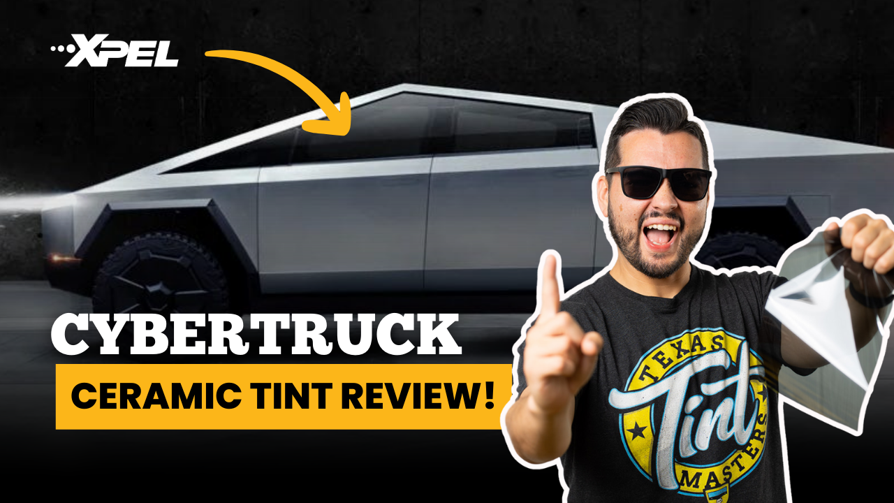 Tesla Cybertruck: Ceramic Tint vs Regular Tint – Texas Tint Masters